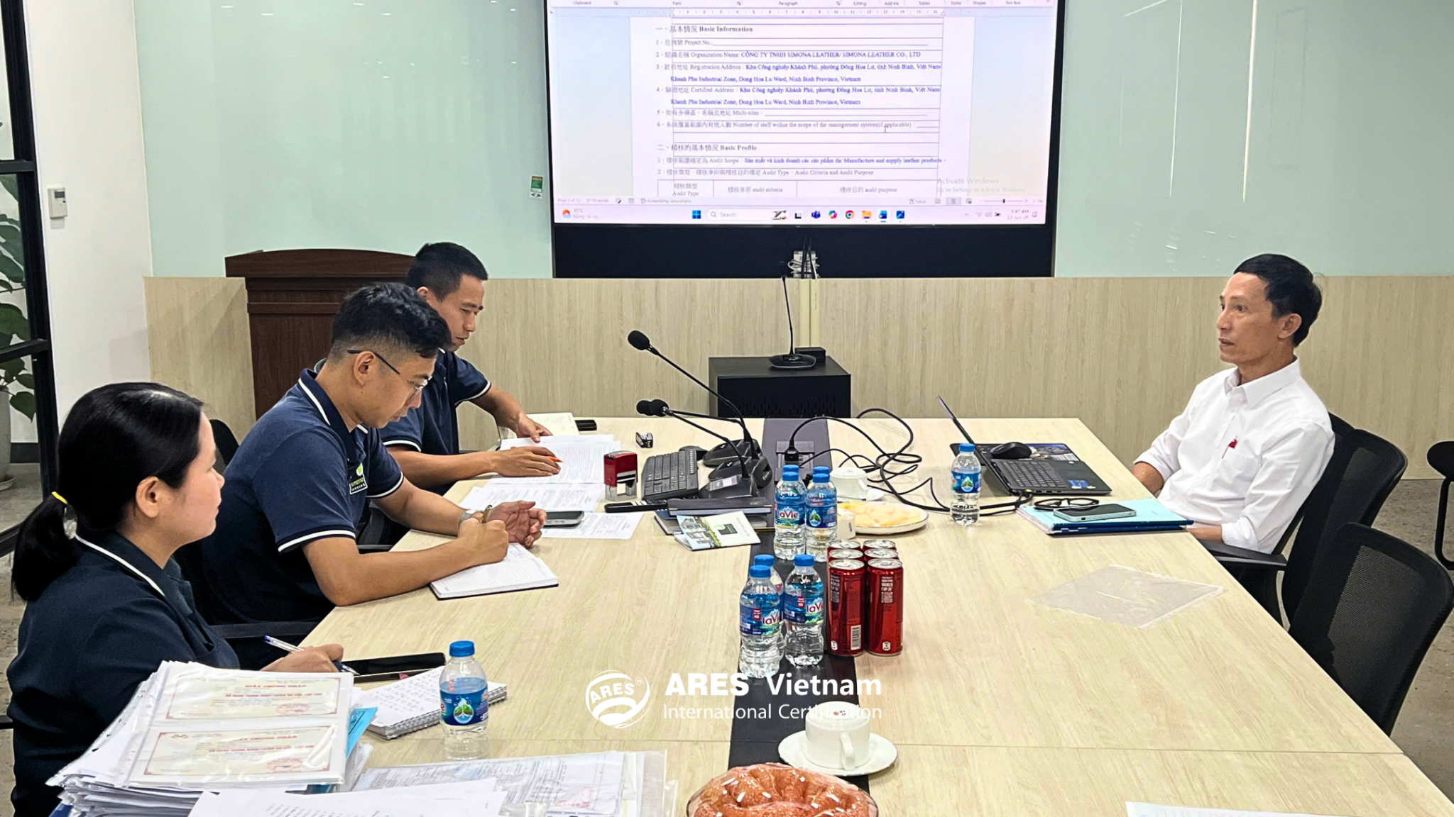 ARES Vietnam Đánh Giá Chứng Nhận ISO 14001 - ISO 45001 Tại Công Ty TNHH ...